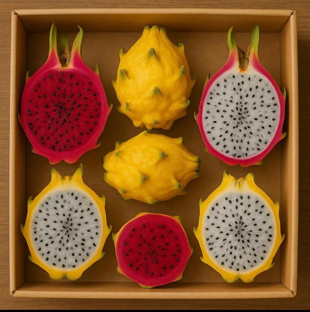 DRAGON BOX 2.5 KG ( 2BUC FRUCTUL DRAGONULUI ROSU,2 BUC FRUCT